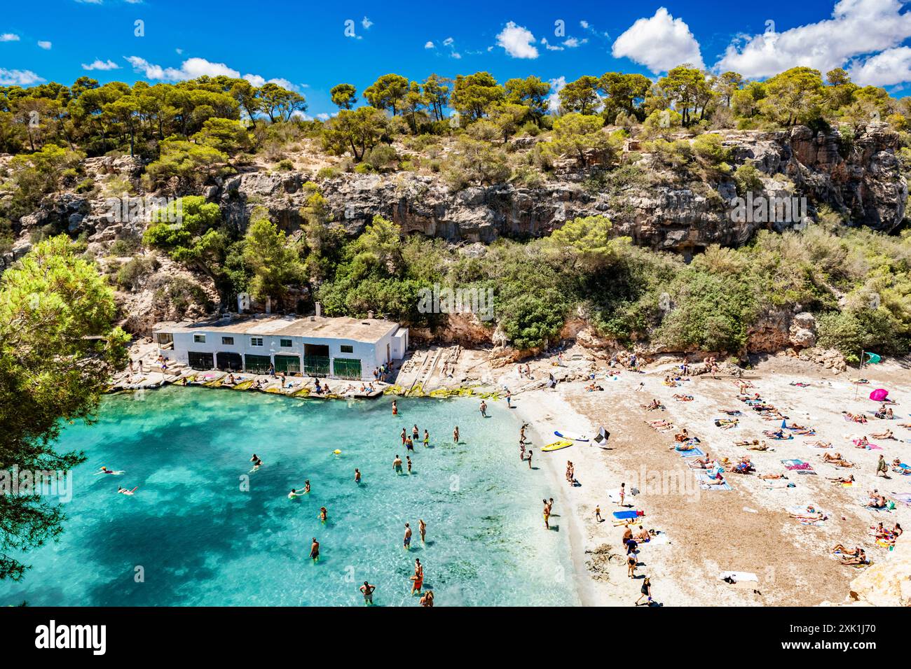 Beautiful beach cala pi in hi-res stock photography and images - Alamy
