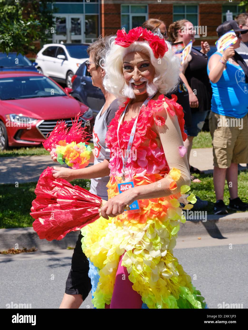 Halifax, Nova Scotia, Canada. July 20th, 2024. Participant in the 2024 ...