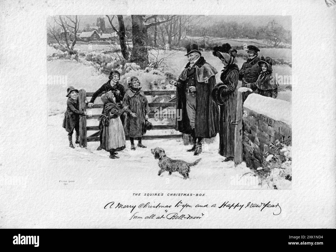 Lithograph by Frank Dadd (1851-1929) sent by Thomas J. Barratt (1841 ...