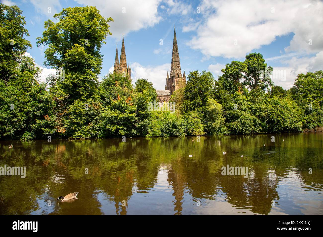 Lichfield Cathedral Staffordshire, Church of the Blessed Virgin Mary ...