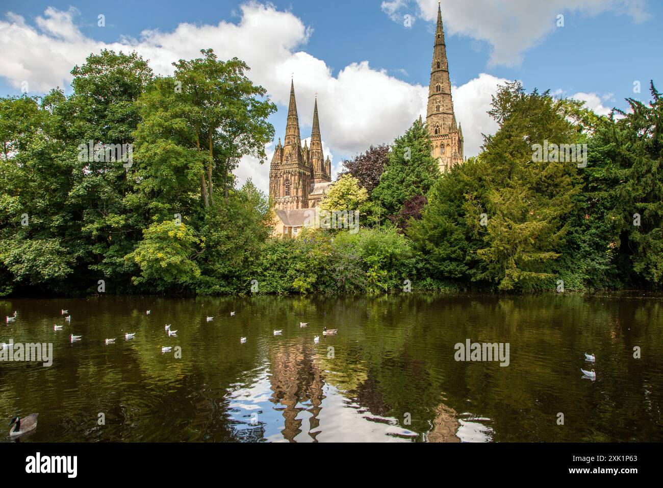 Lichfield Cathedral Staffordshire, Church of the Blessed Virgin Mary ...