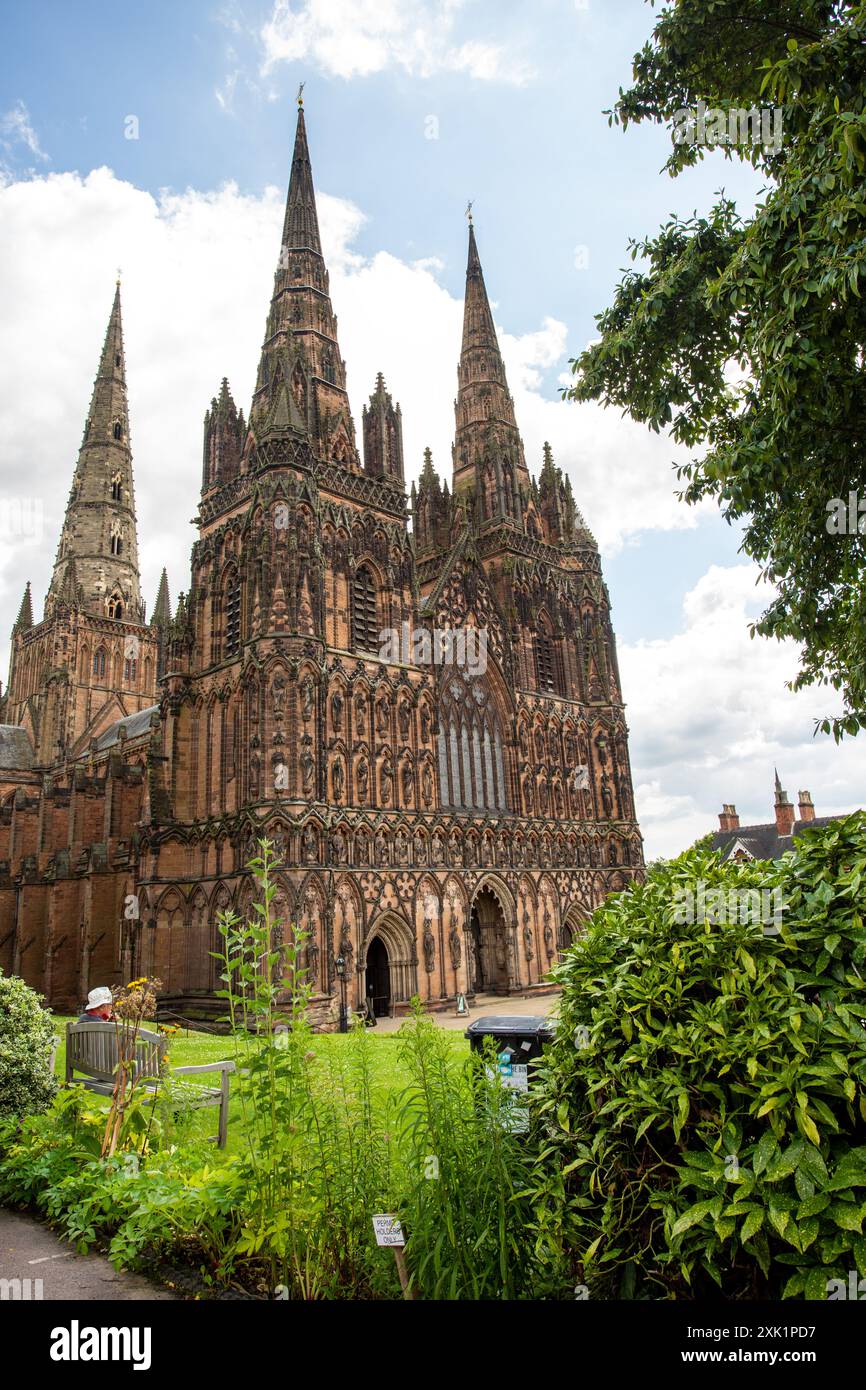 Lichfield Cathedral the Church of the Blessed Virgin Mary and St Chad ...