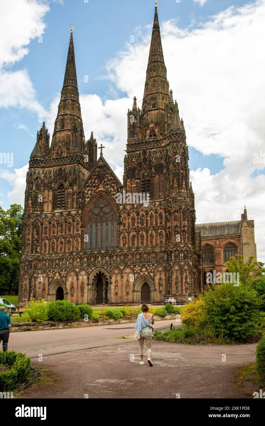 Lichfield Cathedral the Church of the Blessed Virgin Mary and St Chad ...
