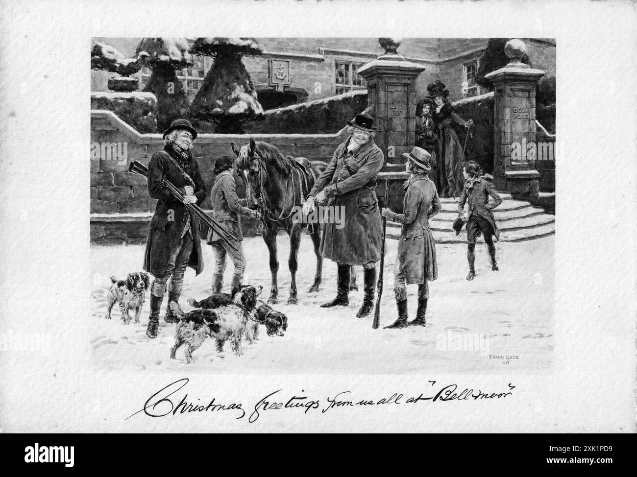 Lithograph by Frank Dadd (1851-1929) sent by Thomas J. Barratt (1841 ...