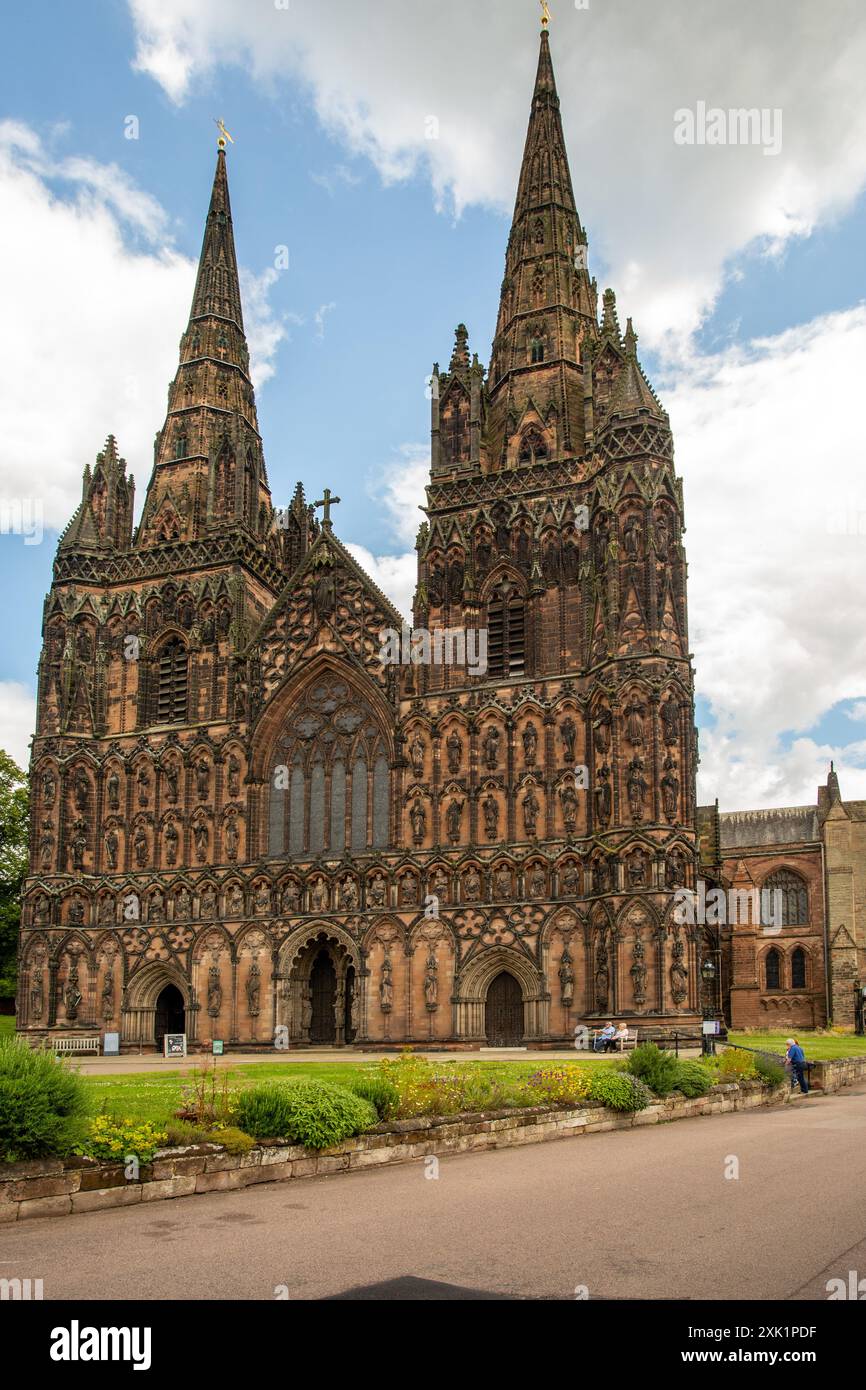 Lichfield Cathedral the Church of the Blessed Virgin Mary and St Chad ...