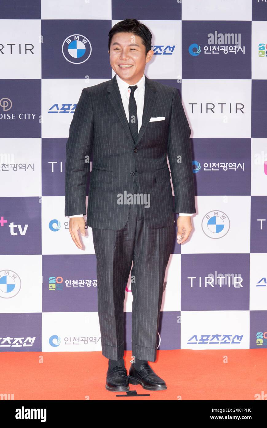 Incheon, South Korea. 19th July, 2024. South Korean comedian Cho Sae-ho ...