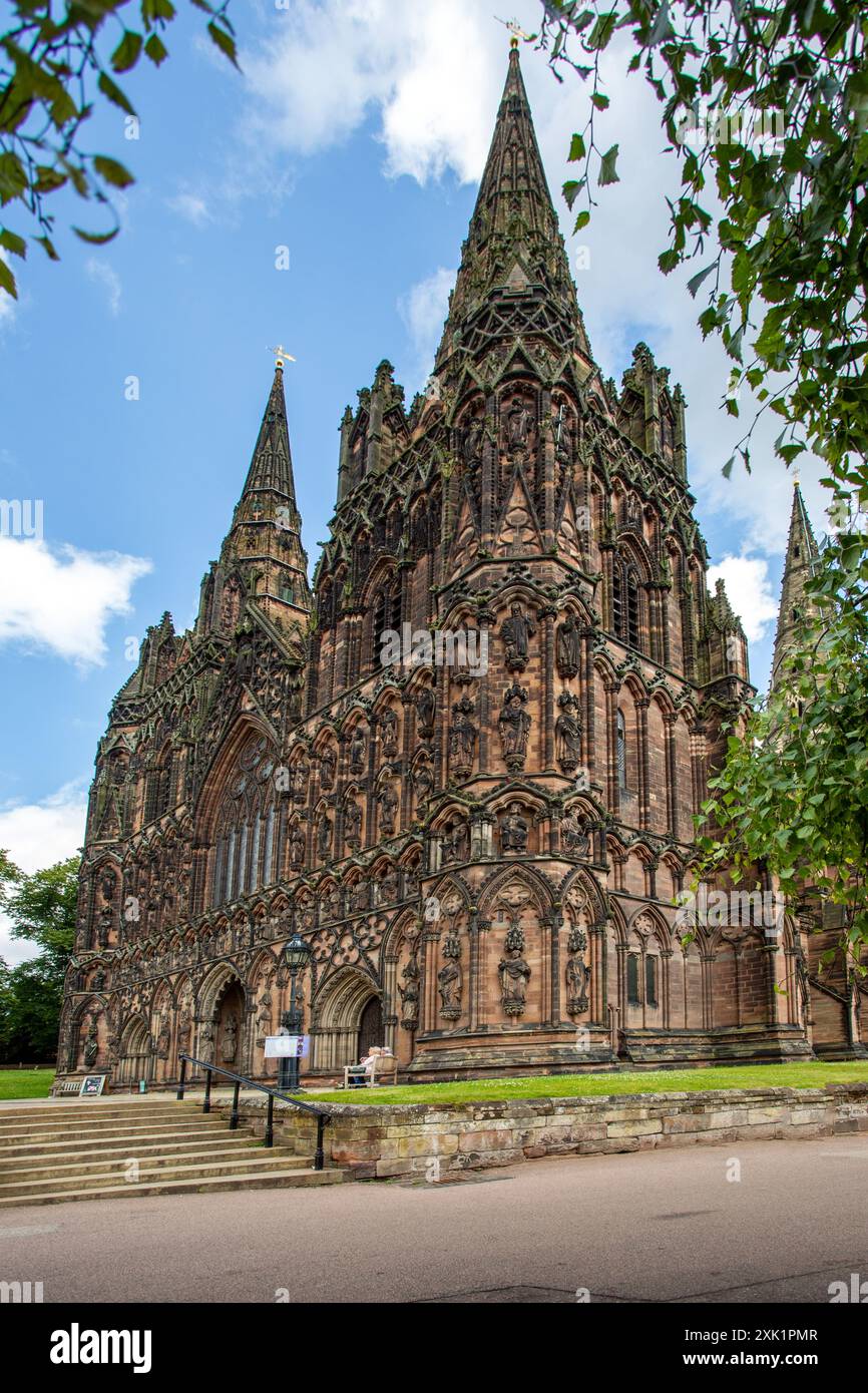 Lichfield Cathedral the Church of the Blessed Virgin Mary and St Chad ...