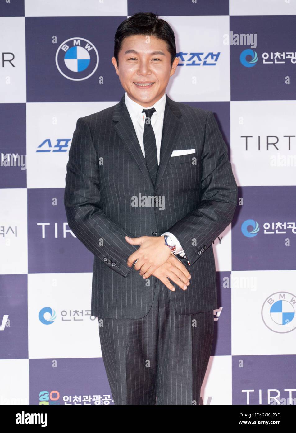 Incheon, South Korea. 19th July, 2024. South Korean comedian Cho Sae-ho ...