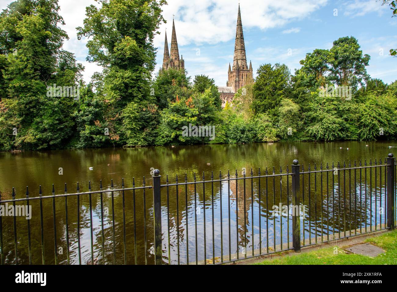 Lichfield Cathedral Staffordshire, Church of the Blessed Virgin Mary ...
