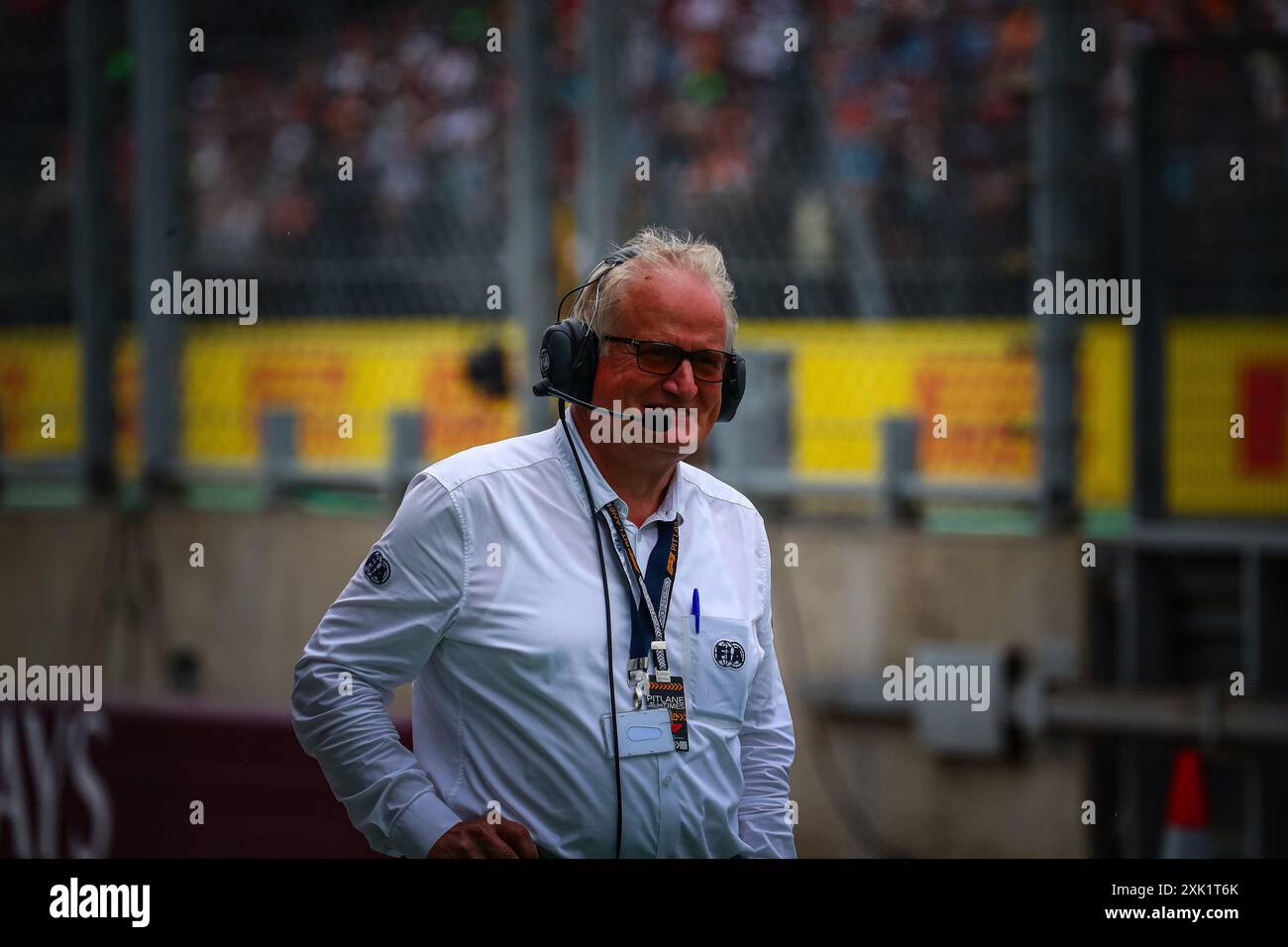 Jo Bauer, FIA technical delegate, during the Hungarian GP, Budapest 18 ...