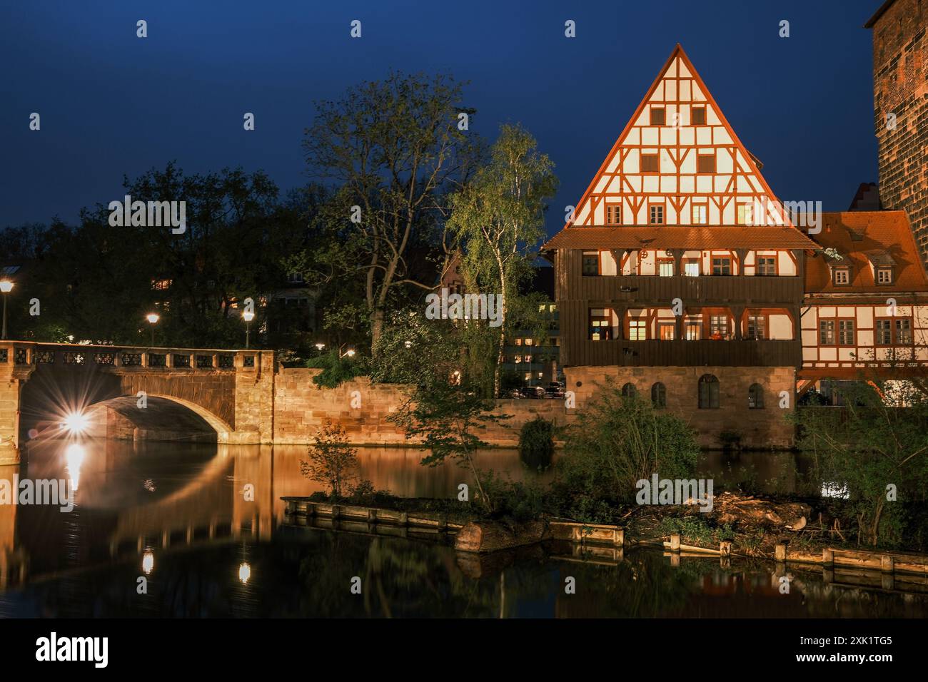 View of Nuremberg's old town, Germany Stock Photo - Alamy