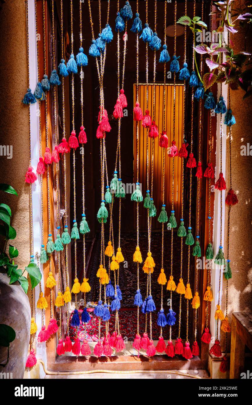 Gate and colorful antique door Stock Photo - Alamy