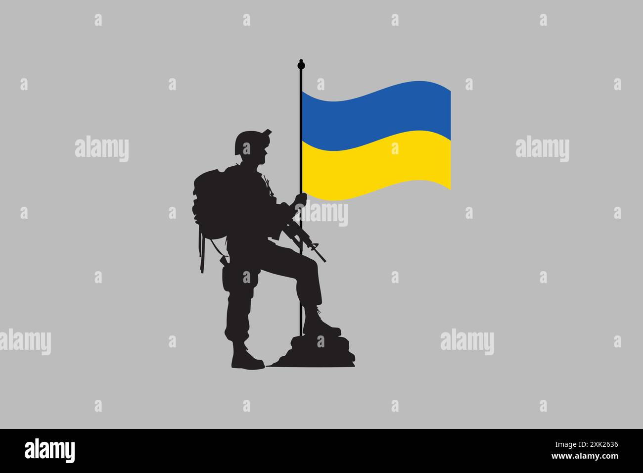 Ukraine kyiv soldier Stock Vector Images - Alamy