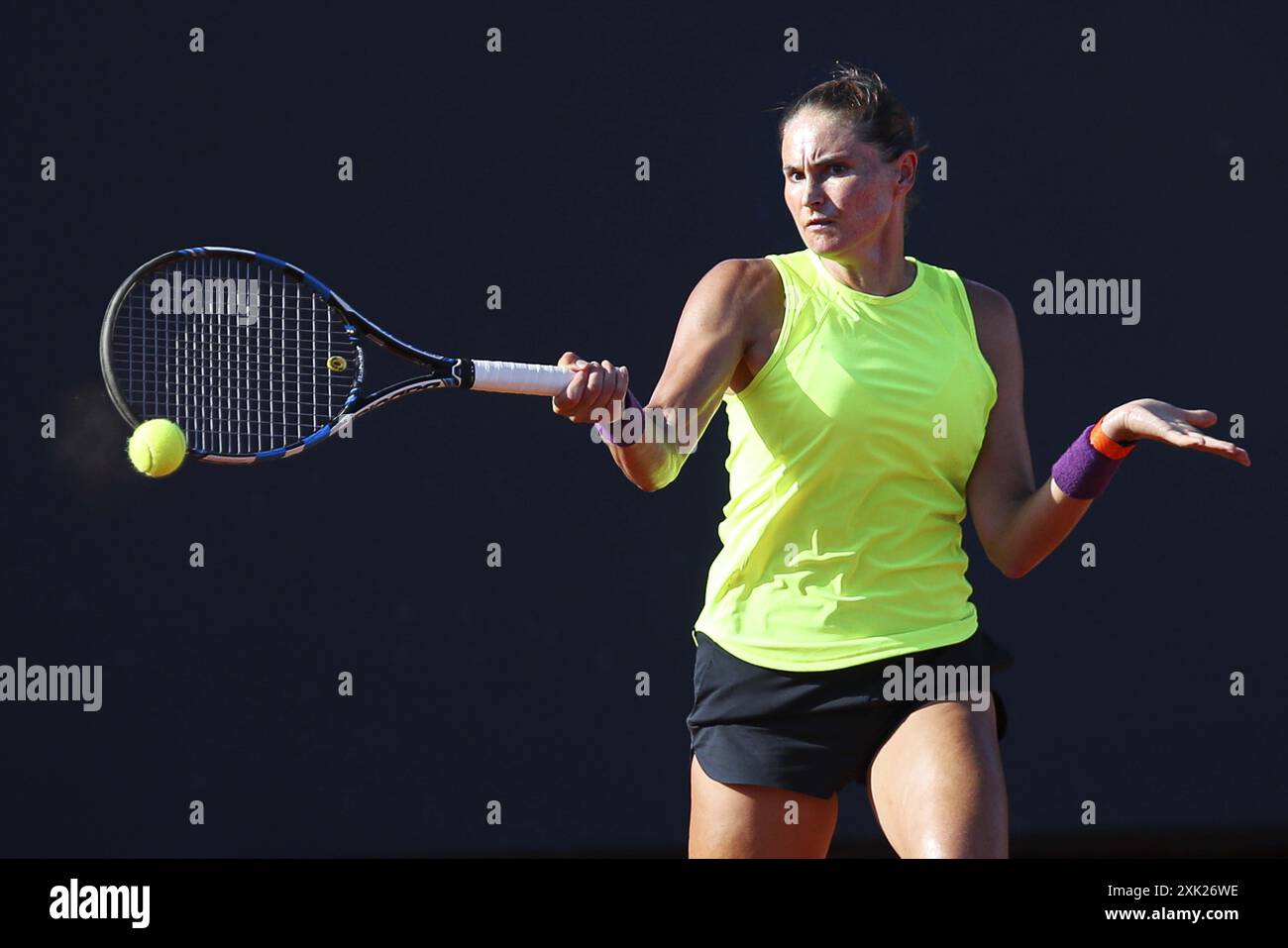 Aleksandra Panova in action during Palermo Open Ladies WTA 250 ...