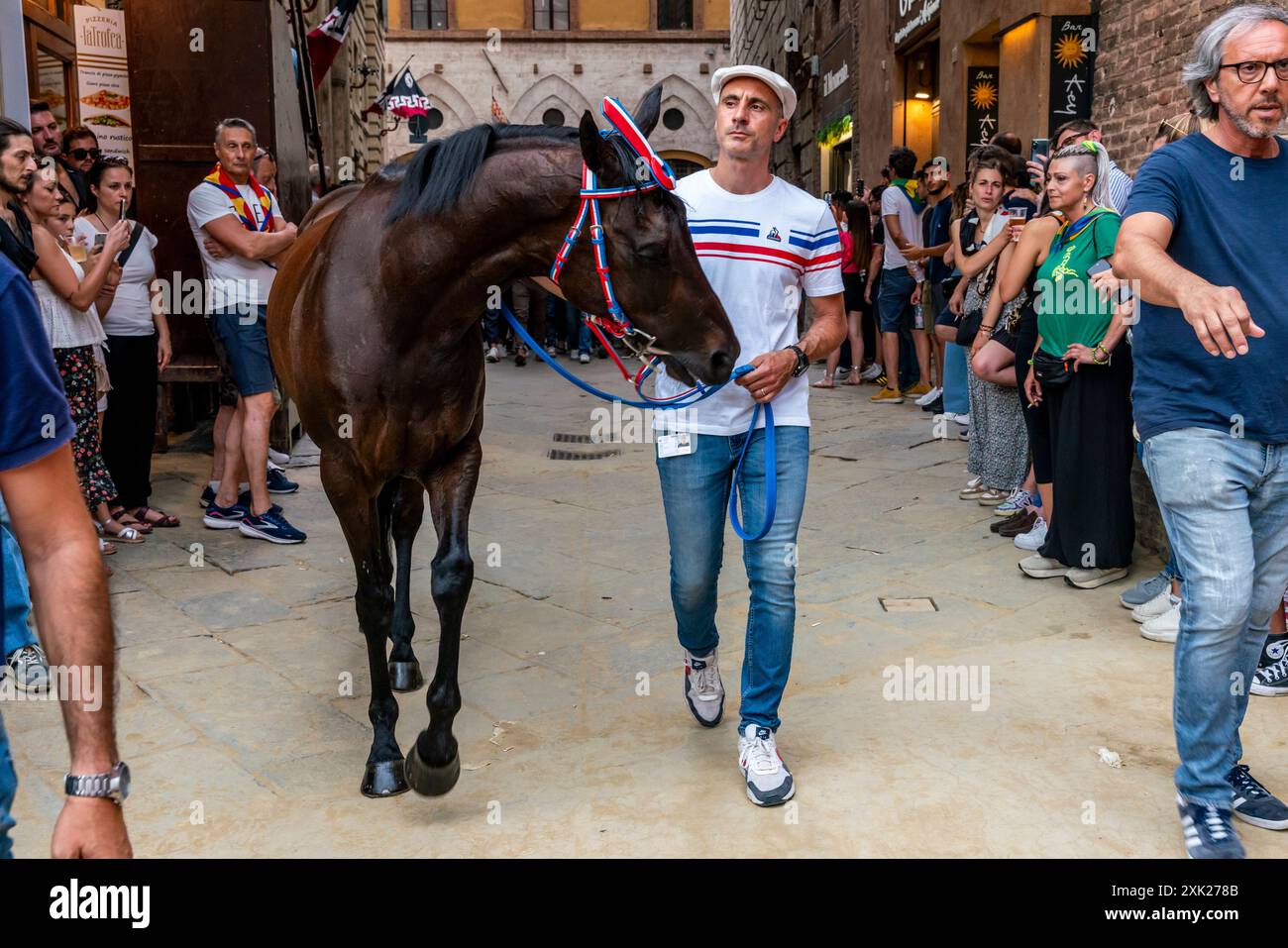 Palio di siena horse race 2024 hi-res stock photography and images - Alamy