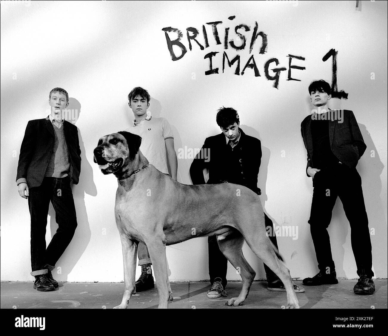 Blur Britpop band featuring Damon Albarn, Alex James, Dave Rowntree ...