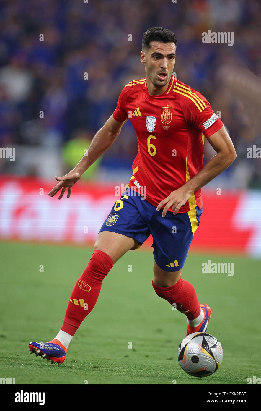 MUNICH, GERMANY - JULY 09: Mikel Merino of Spain e during the UEFA EURO ...