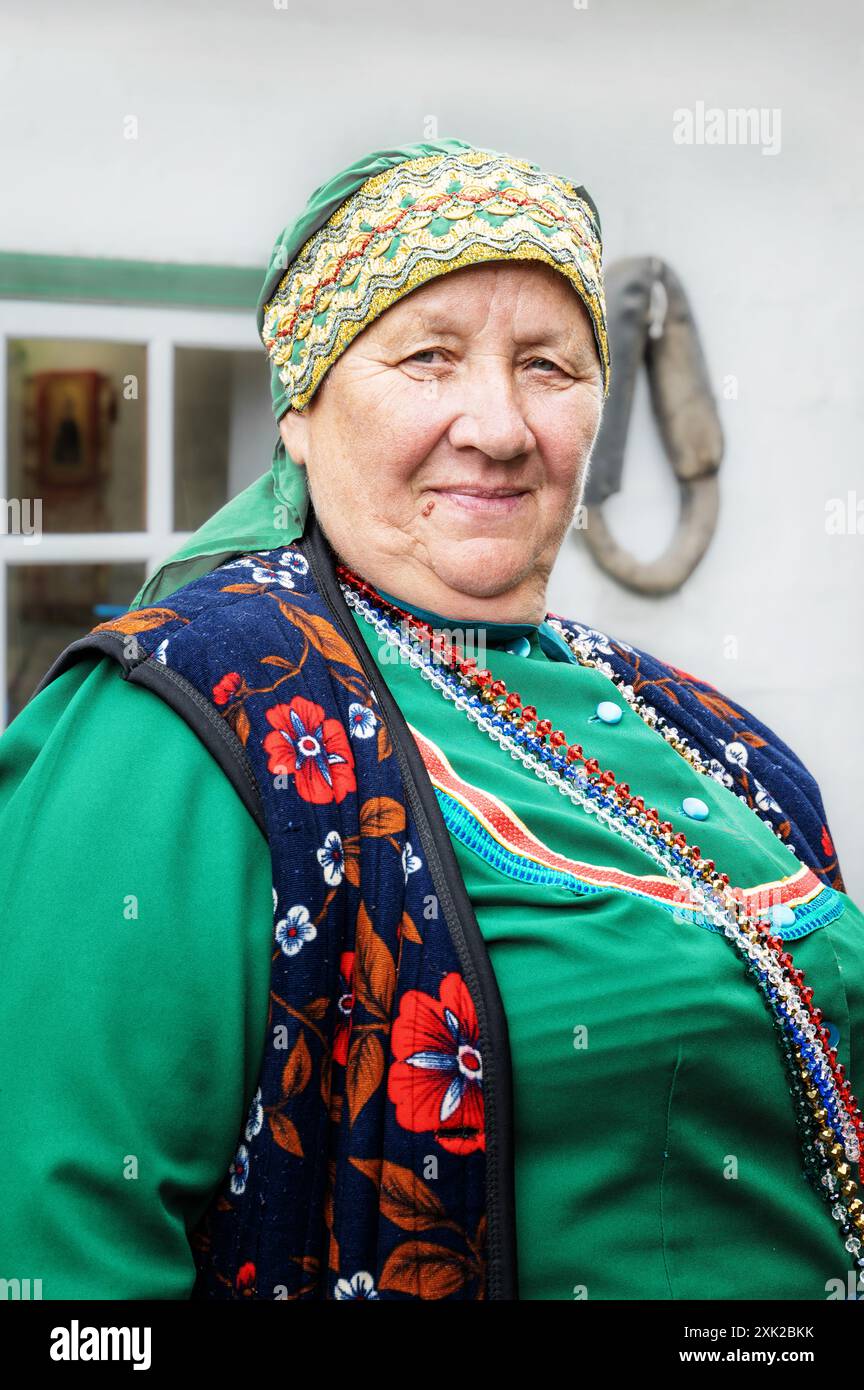Borgustanskaya village, Pyatigorsk, May 9, 2024. Cossack courtyard ...