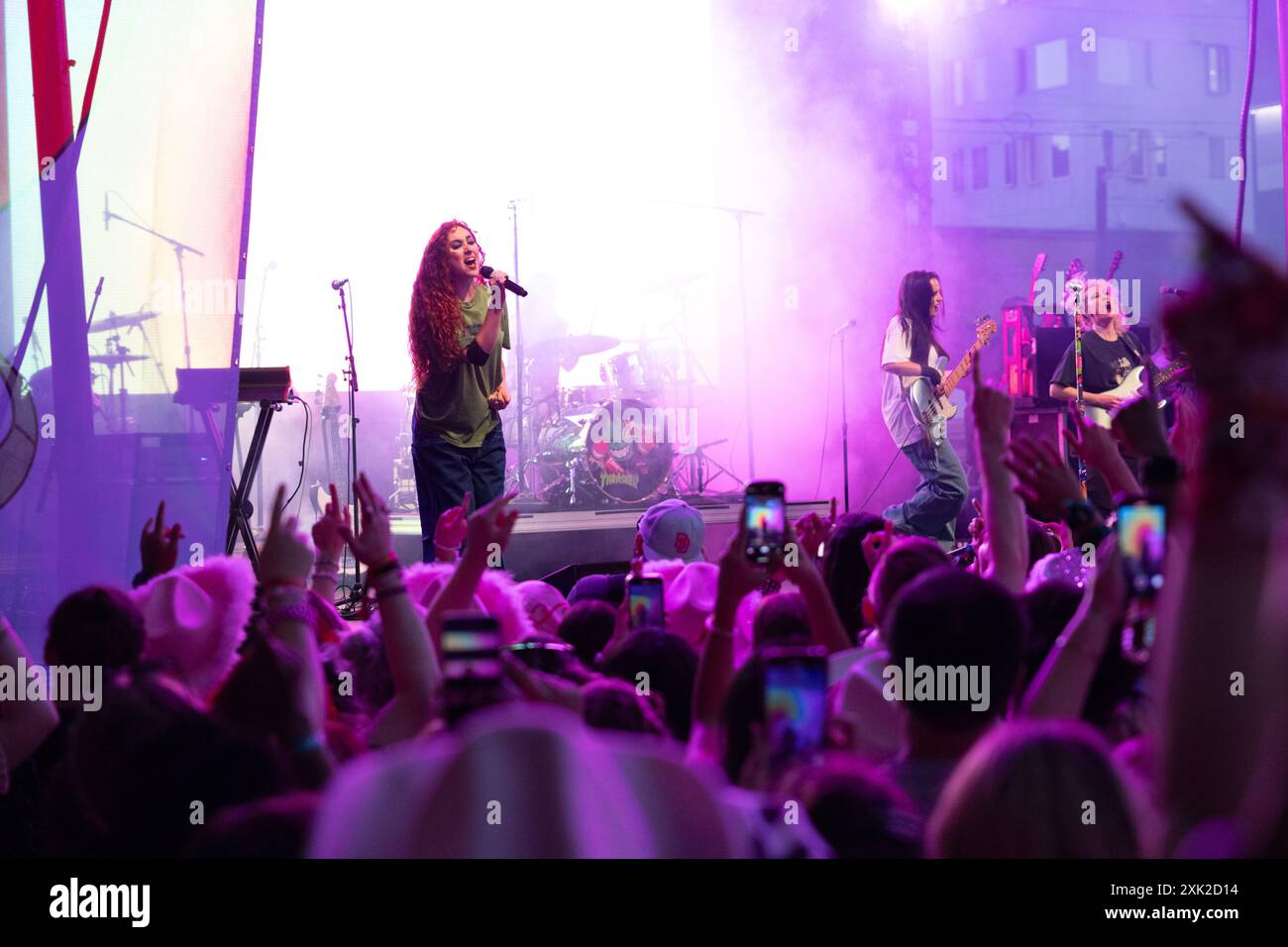 Seattle, USA. 20th July, 2024. Chappell Roan performs at Capitol Hill ...