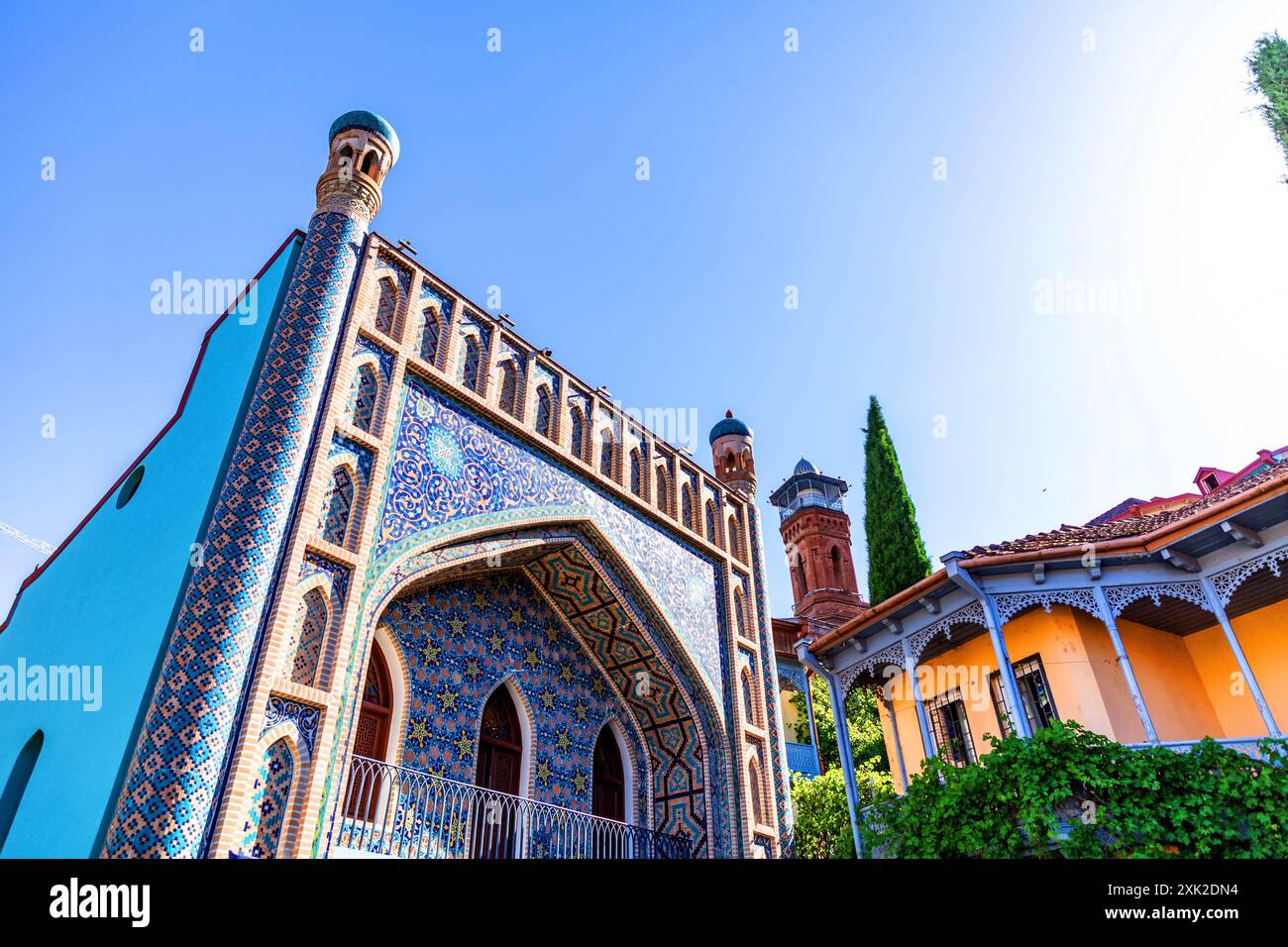 Tbilisi, Georgia - 22 JUNE, 2024: Abanotubani meaning the bath district ...