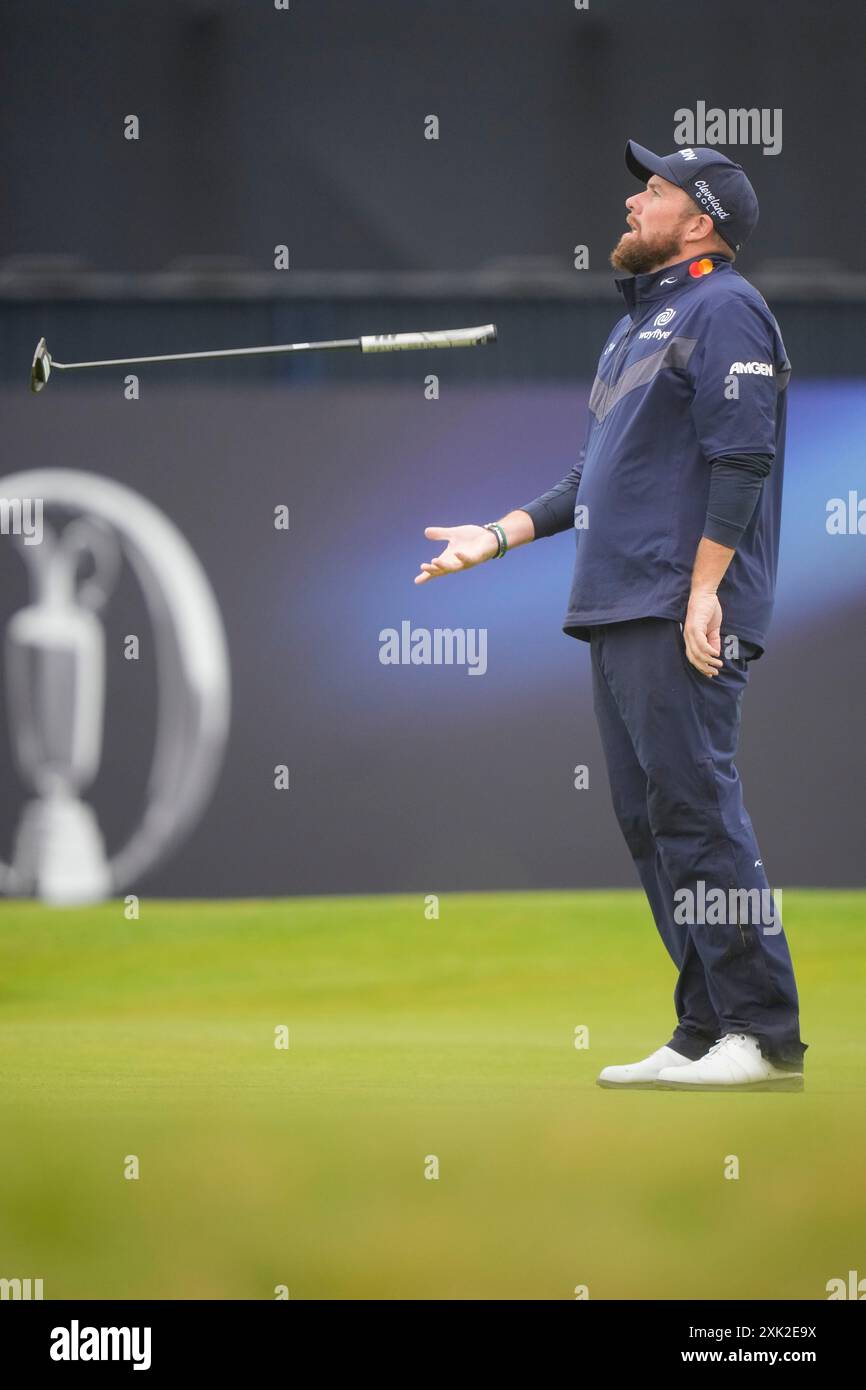 Troon, South Ayrshire, Scotland. 20th July 2024; Royal Troon Golf Club ...