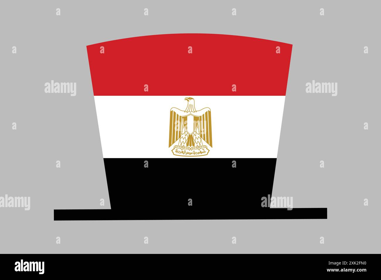 Egypt hat with flag Stock Vector Image & Art - Alamy