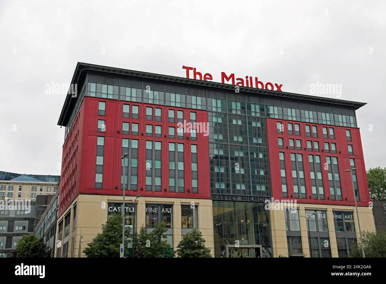 The Mailbox at the former Royal Mail sorting office in Birmingham Stock ...