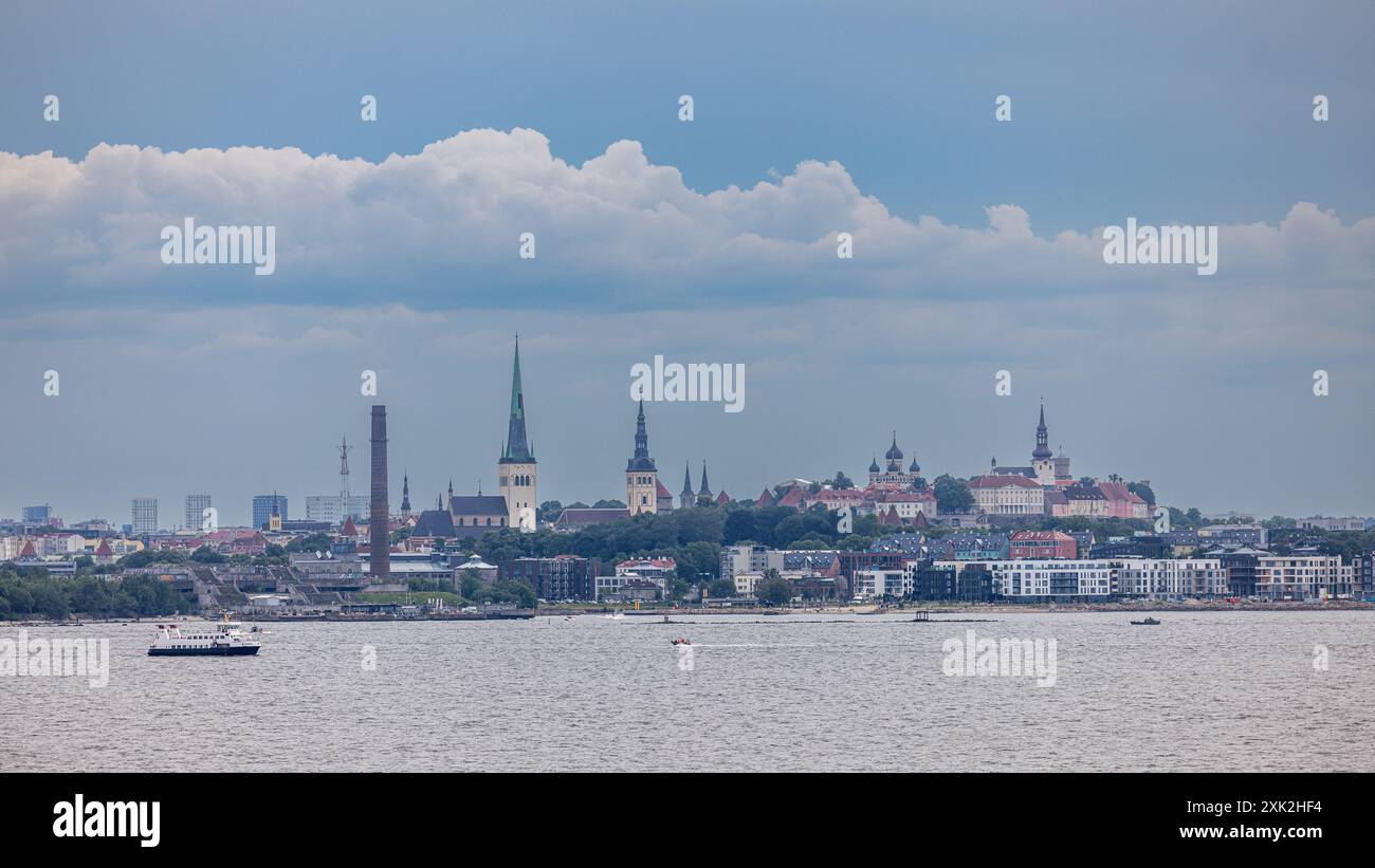 Tallinn skyline seen from hi-res stock photography and images - Alamy