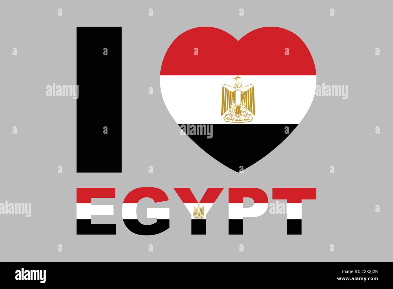 I love Egypt Word with heart shape Stock Vector Image & Art - Alamy