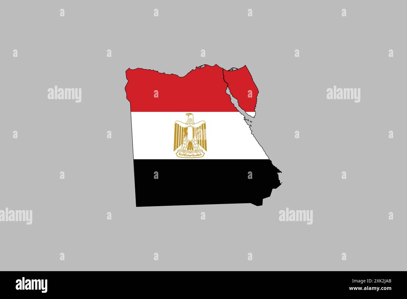 Map of the Egypt Stock Vector Image & Art - Alamy