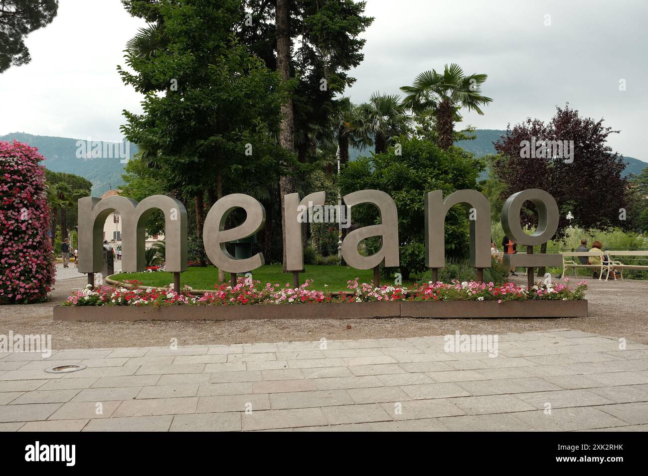 Promenade of merano hi-res stock photography and images - Alamy