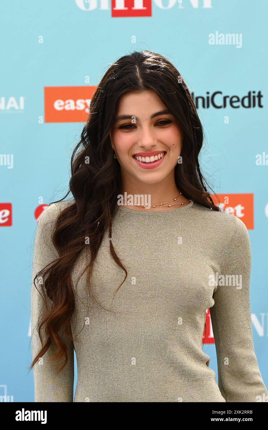 Giffoni Valle Piana, Italy. 20th July, 2024. Giulia Izzo attends the ...
