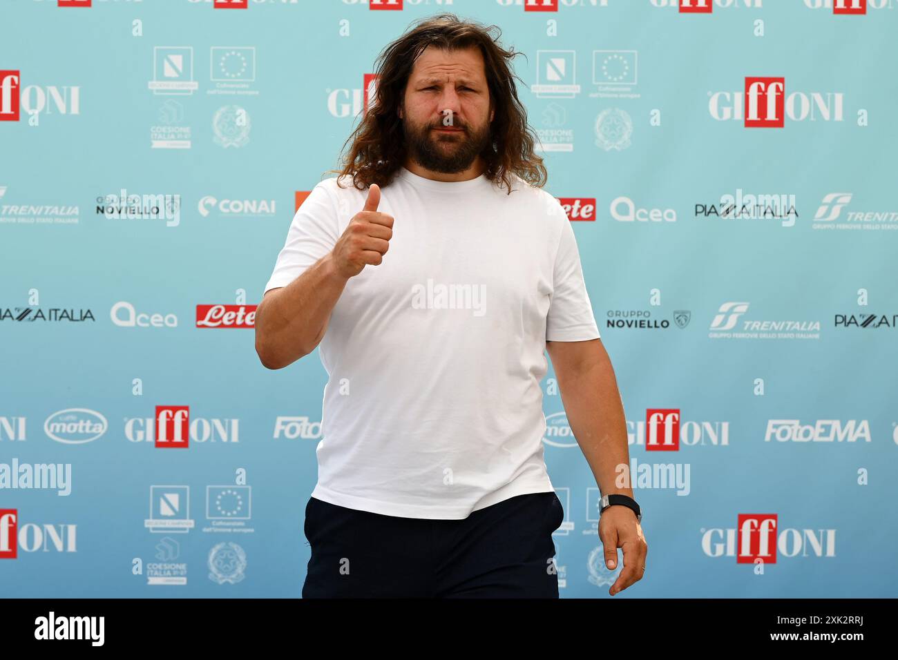 Giffoni Valle Piana, Italy. 20th July, 2024. Martin Castrogiovanni ...
