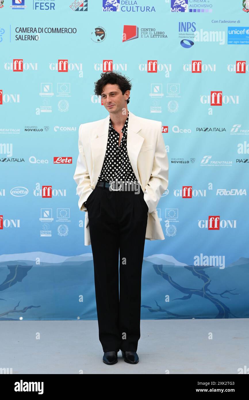 Giffoni Valle Piana, Italy. 20th July, 2024. Daniele Rienzo attends the ...