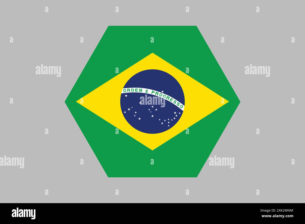 Brazil flag sign Stock Vector Image & Art - Alamy