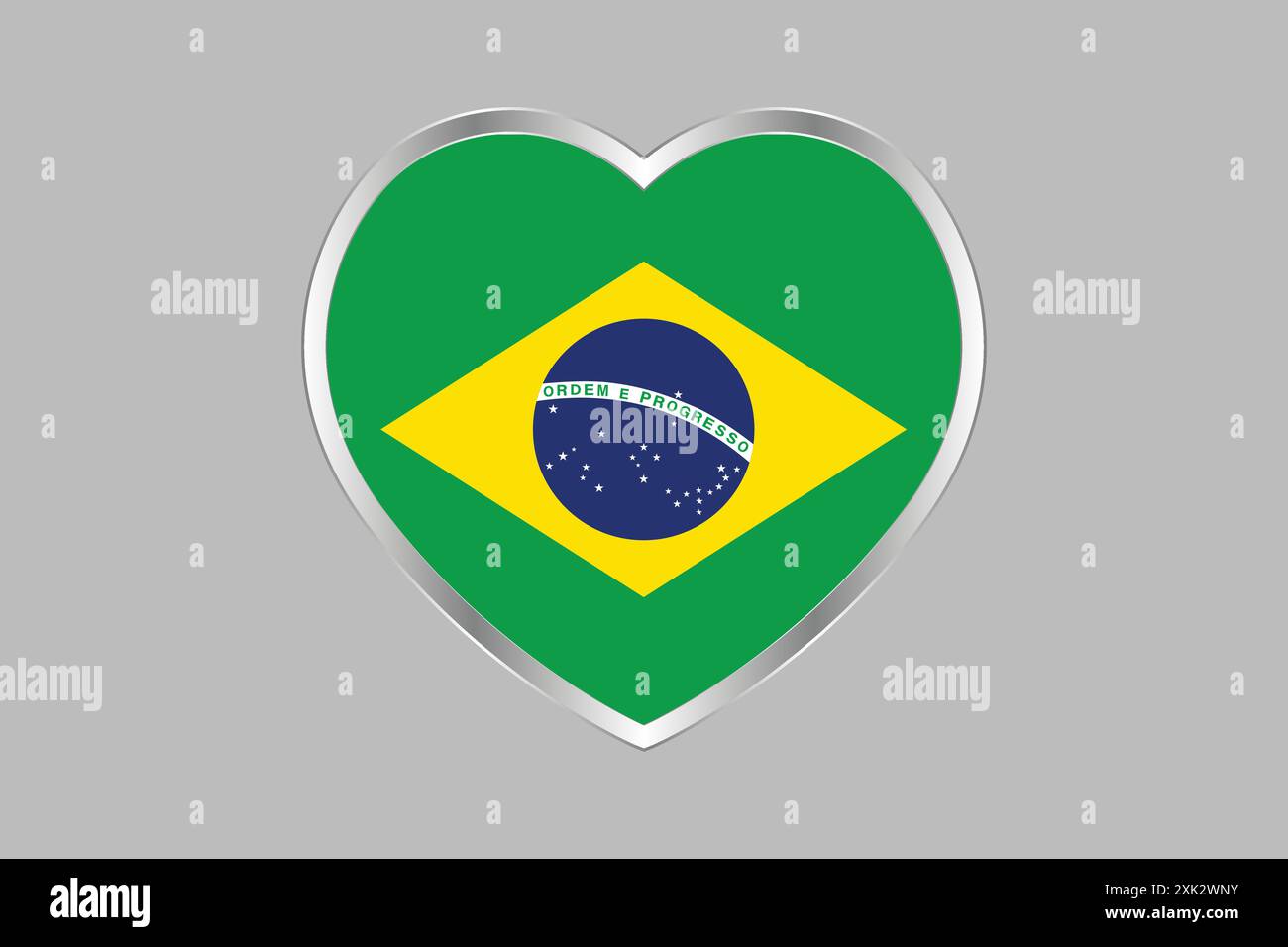 Brazil flag sign Stock Vector Image & Art - Alamy