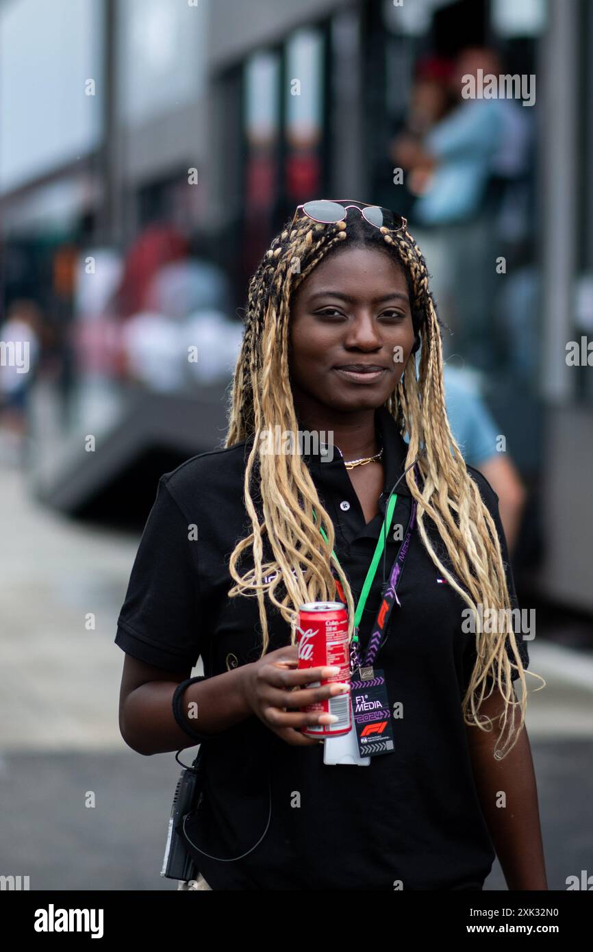 Mitarbeiterin APX GP, Apex F1 Kinofilm, HUN, Formel 1 Weltmeisterschaft ...