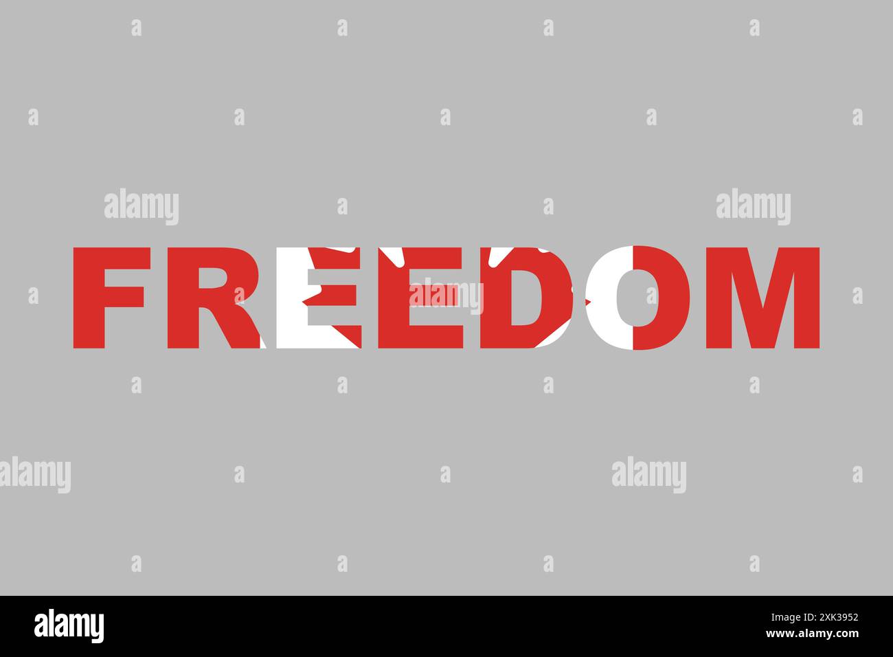 Freedom Word with Canada heart shape Stock Vector Image & Art - Alamy
