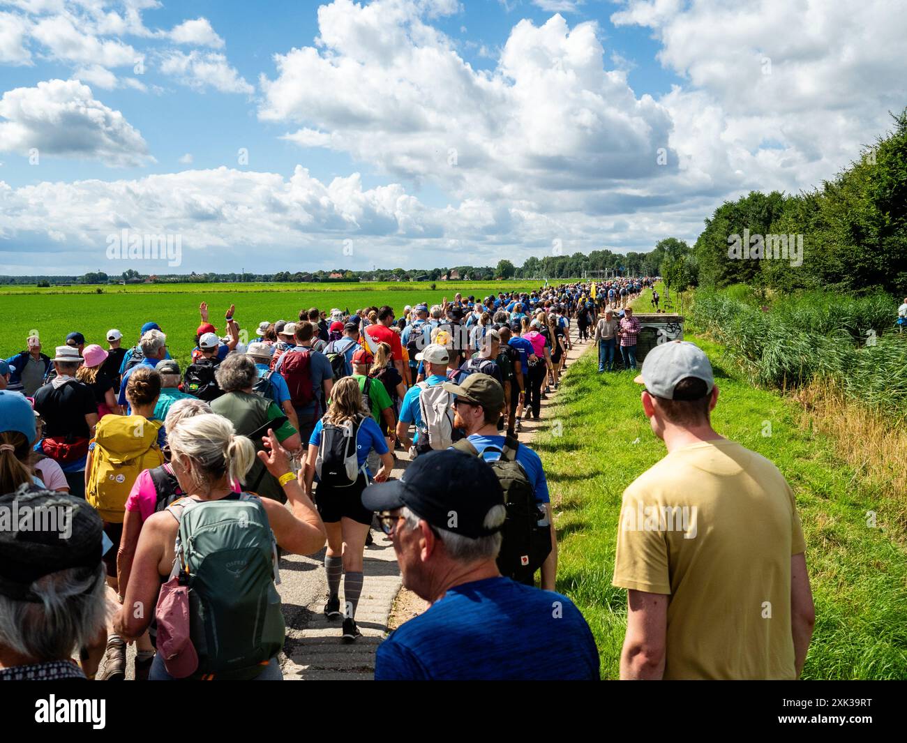 Nijmegen, The Netherlands. 16th July, 2024. The International Four Days ...