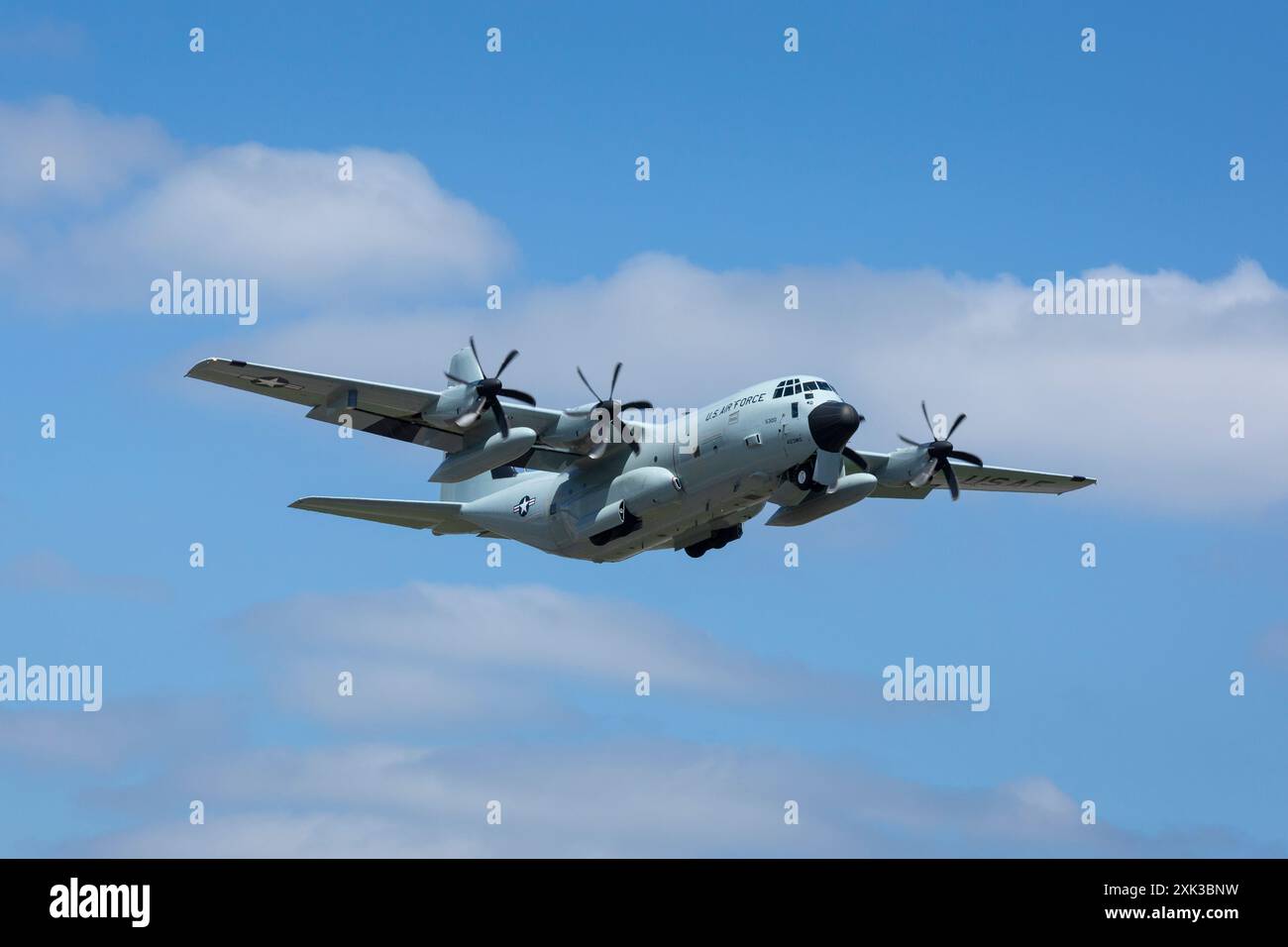 A WC-130 Hercules (65300) aircraft, flown by the Air Force Reserve ...