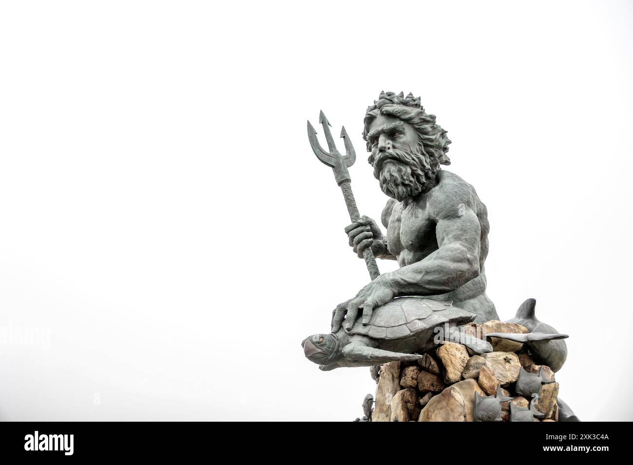 Neptune Statue Virginia Beach Virginia // VIRGINIA BEACH, VA, United ...