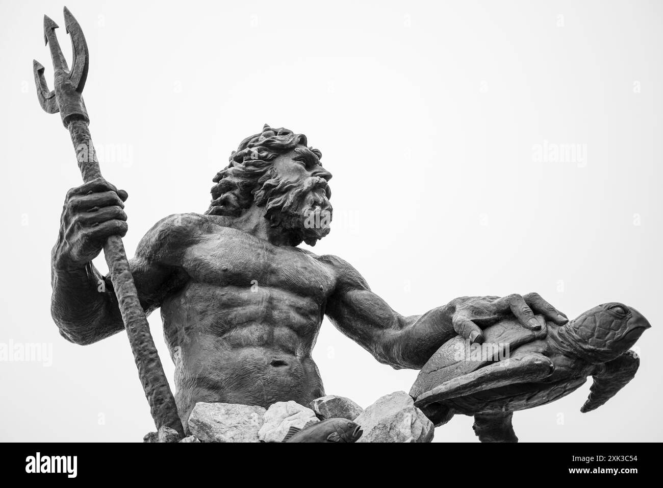 Neptune Statue Virginia Beach Virginia // VIRGINIA BEACH, VA, United ...