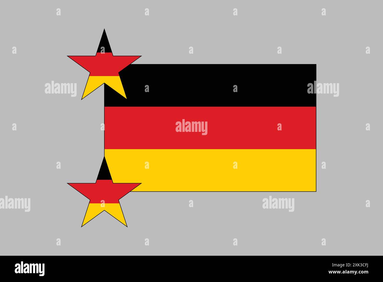 Flag of the republic of germany Stock Vector Images - Alamy