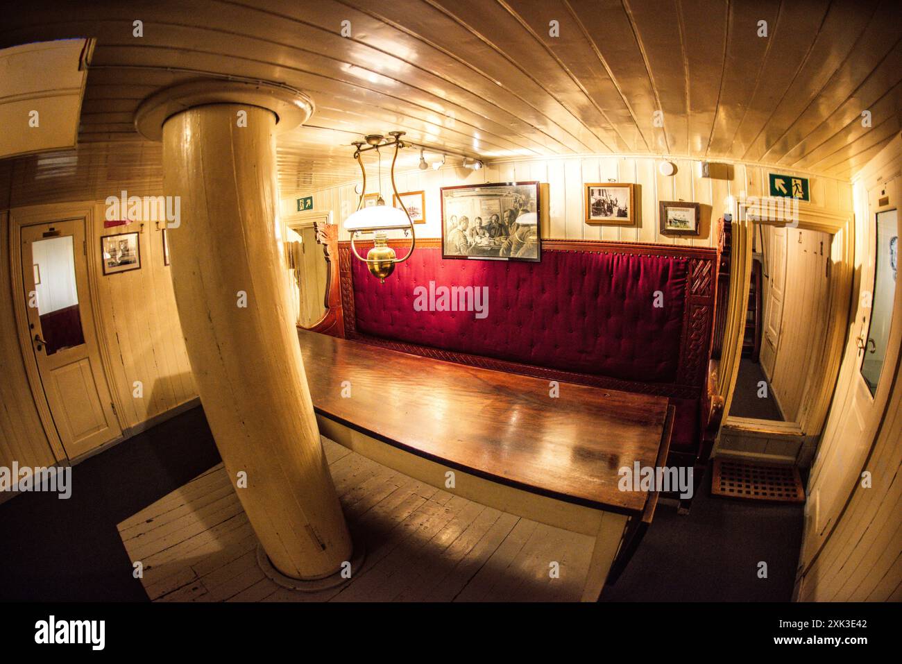 OSLO, Norway — The Fram Museum, set against the backdrop of the ...