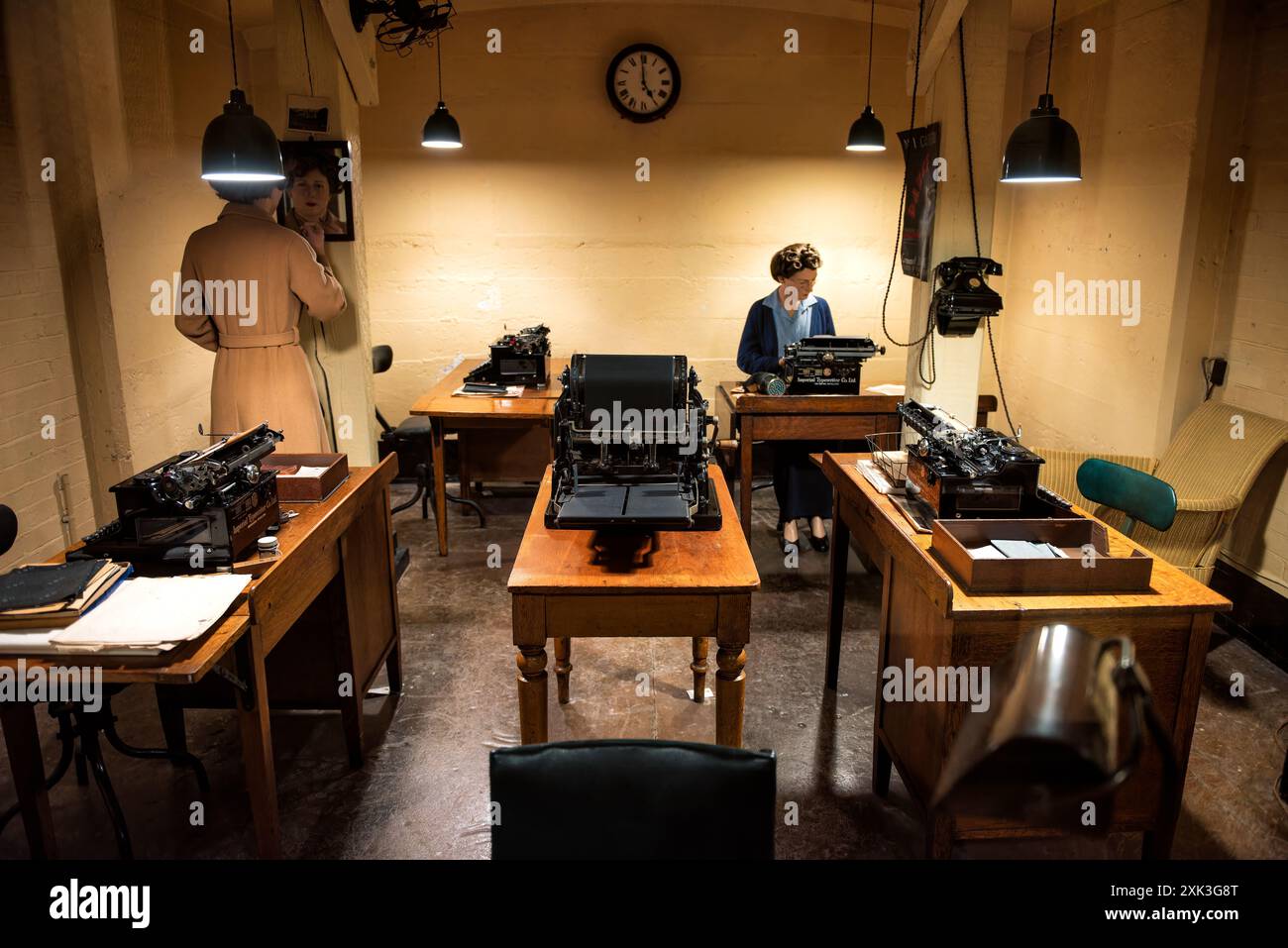 Churchill War Rooms Cabinet War Room London United Kingdom // LONDON ...