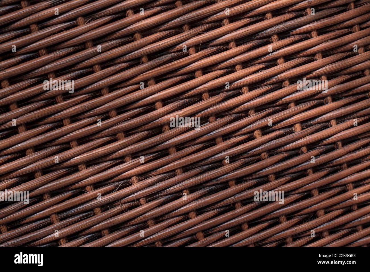 abstract background with detail of handmade wicker weaving with line ...