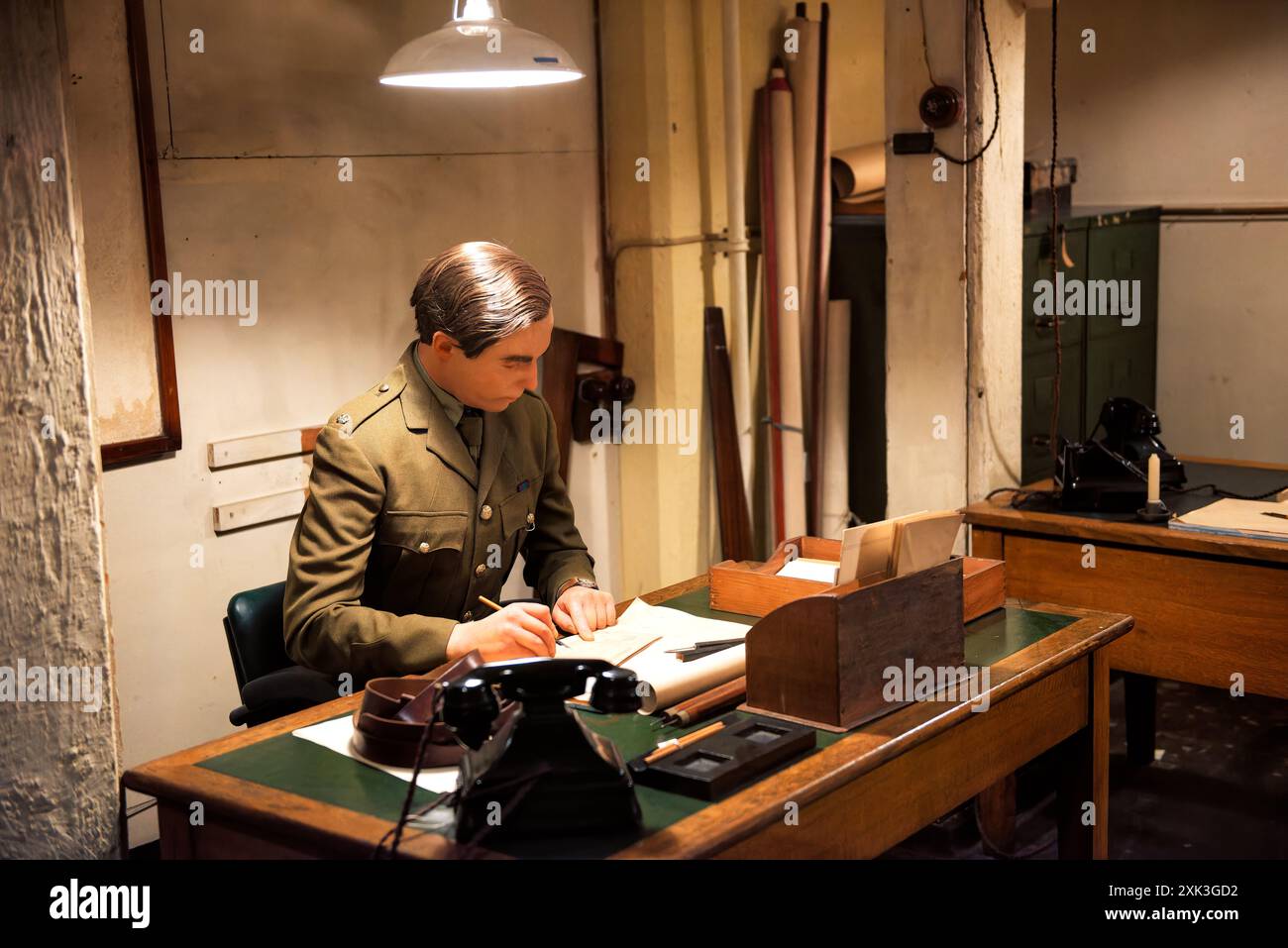 LONDON, United Kingdom — Inside the historic Churchill War Rooms, the ...
