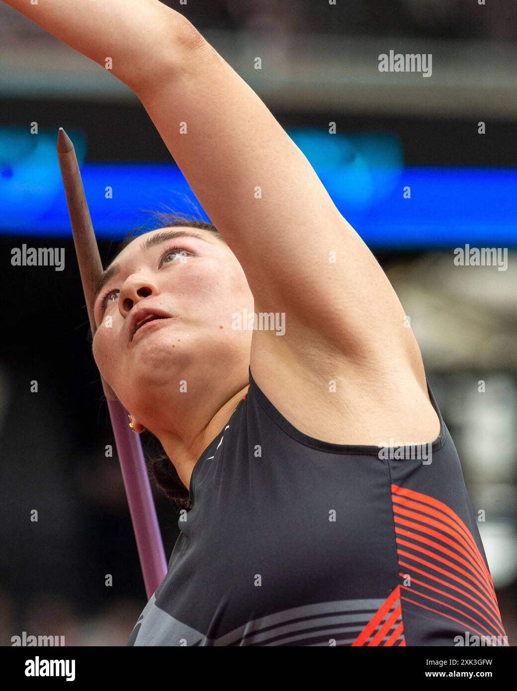 London, UK. 20 July 2024. Haruka Kitaguchi (Japan) competes in the ...