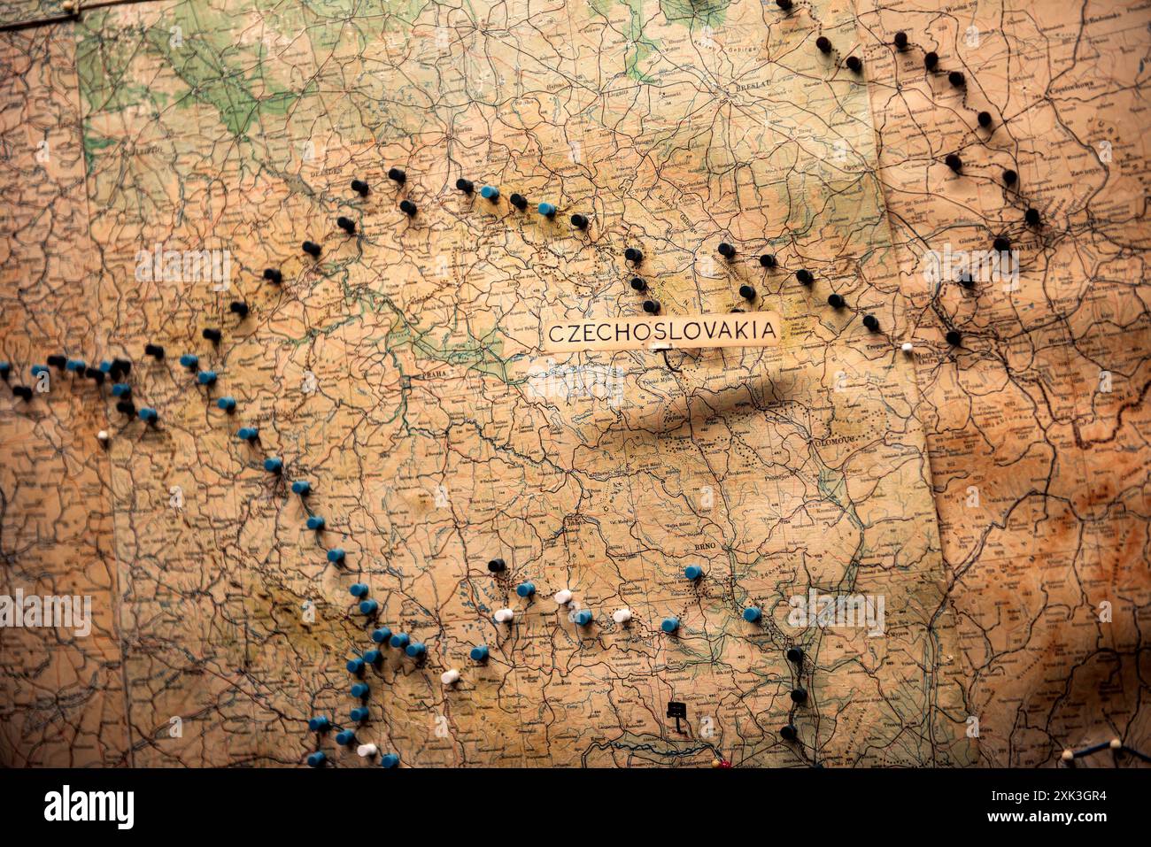 Churchill War Rooms Cabinet War Room London United Kingdom // LONDON ...