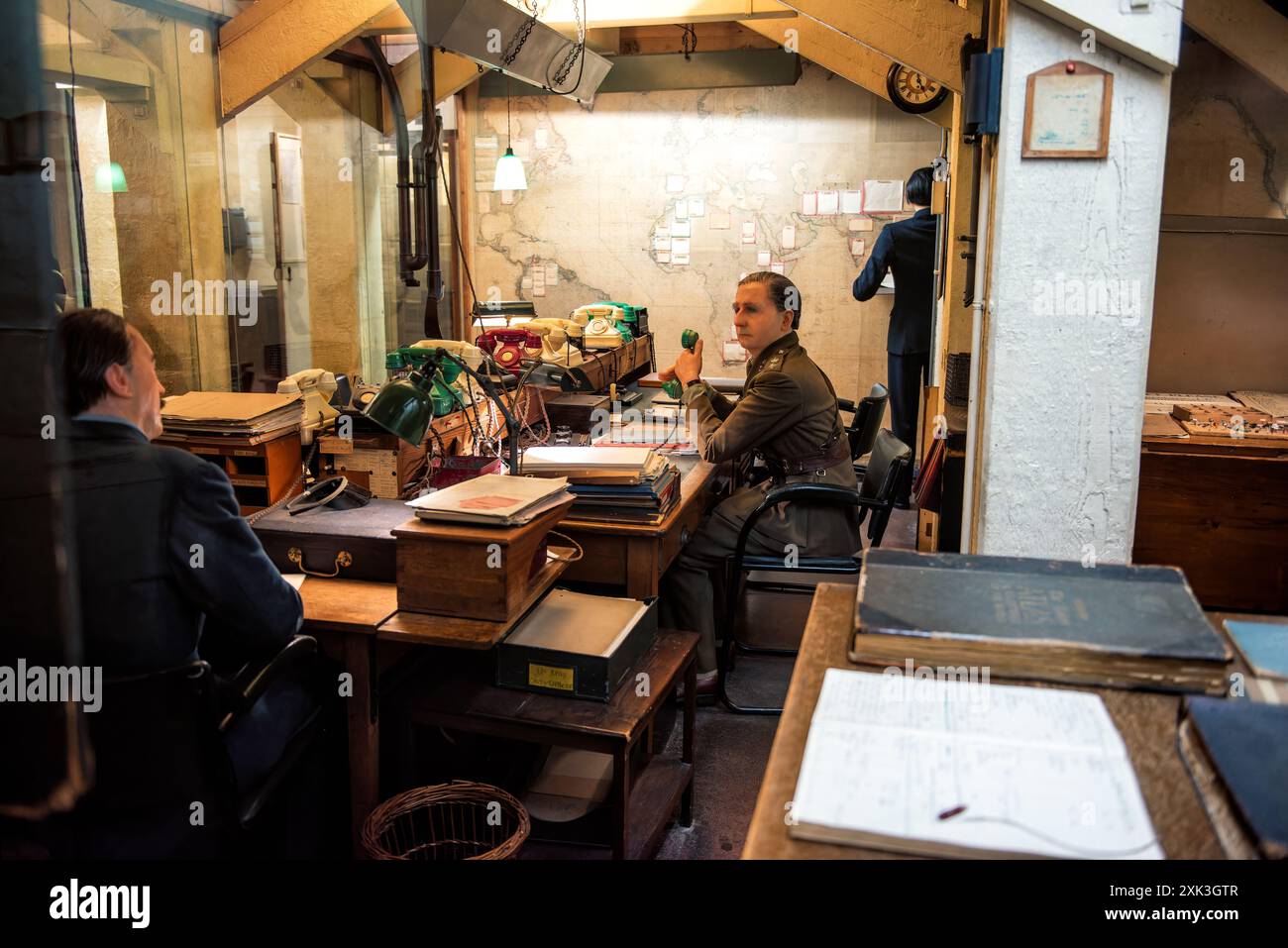Churchill War Rooms Cabinet War Room London // LONDON, United Kingdom ...
